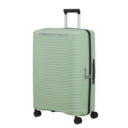 Hartschalen-Trolley Samsonite "UPSCAPE, verschiedene Gr&ouml;&szlig;en und Farben", Gr. B/H/T: 51cm x 75cm x 30cm 104 l, soft sage, Polypropylen, gestreift, Koffer, mit Volumenerweiterung, mit Tragegriff oben und seitlich