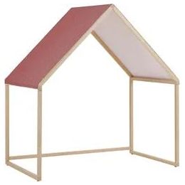 Betthimmel Paidi "LITTLE DOTTIE, Spielhaus-Dach in verschiedenen Farbvarianten", rot berry, B:97cm H:235cm, Baumwolle, Betthimmel, Betthimmel, 100% Baumwolle, waschbar, einfache Anbringung