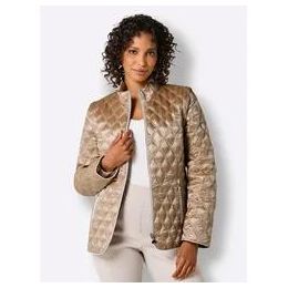 Daunenjacke CREATION L PREMIUM, Damen, Gr. 36, beige, 55% Polyester, 45% Polyamid, Wattierung:90% Daunen, 10% Federn, unifarben, Jacken Daunenjacke