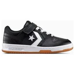 Sneaker Converse "Converse LIFESTYLE 1998 EASY ON", M&auml;dchen, Gr. 28, schwarz, wei&szlig;, schwarz, Leder, Synthetik, Schuhe Sneaker