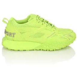 Sneaker Plein Sport "URBAN SPRINTER", Herren, Gr. 48, Normalschaft, 29, gelbfluo, Schuhe Sneaker