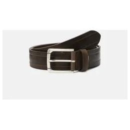 Lederg&uuml;rtel Lloyd MEN&rsquo;S BELTS "Lloyd Belts Herreng&uuml;rtel 0262", Damen, Gr. 90, schlamm, Leder, G&uuml;rtel Lederg&uuml;rtel