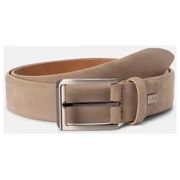 Lederg&uuml;rtel Lloyd MEN&rsquo;S BELTS "Lloyd Belts Herreng&uuml;rtel 0229", Damen, Gr. 90, taupe, Leder, G&uuml;rtel Lederg&uuml;rtel