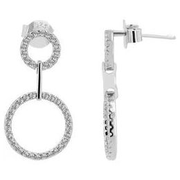 Adelia&acute;s Paar Ohrh&auml;nger ADELIA ́S "Damen Ohrringe &ndash; Ohrstecker aus 925 Silber", Damen, Gr. Damen, Silber 925 (Sterlingsilber), silber, Ohrringe, Sch&ouml;ne Geschenkidee zum Valentinstag