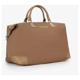 Henkeltasche Valentino BAGS "JOLLY BIS RE", Herren, Gr. B/H/T: 45cm x 35cm x 23cm, nocciola, Textil, Taschen, Damen Handtasche, mit Logoschriftzug