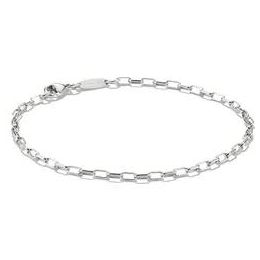 Armband Thomas Sabo "Paperclip-Armband" Gr. 19, silber (silberfarben), Armb&auml;nder, Damen, 19, Silber 925 (recycelt), Armband