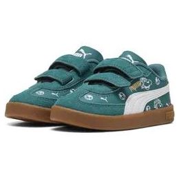 Sneaker Puma "Puma Club II Era Super Puma V Sneakers Kinder", M&auml;dchen, Gr. 26, emerald ice wei&szlig; gr&uuml;n, Obermaterial: Synthetik, Textil, Rekonstituiertes Leder. Futter: Textil. Innensohle: Textil. Laufsohle: Gummi, Schuhe Sneaker