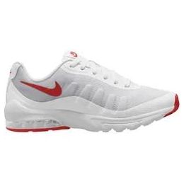 Sneaker Nike SPORTSWEAR "Air Max Invigor", Herren, Gr. 46, wei&szlig;, university rot, wolf grau, Synthetik, Textil, Schuhe Sneaker