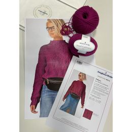 WoolBag Pullover aus Wool-Cashmere von Junghans-Wolle, 36-42, aus Schurwolle