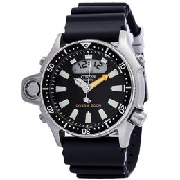 Citizen Promaster Aqualand Schwarz Herren Armbanduhr JP2000-08E