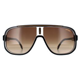 Carrera Rectangle Herren Schwarz Gold Braun Gradient 1058/S