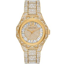Michael Kors MK7398 Raquel Pave Gold-Ton Damenuhr