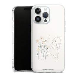 DeinDesign iPhone 14 Pro Max Handy Silikon H&uuml;lle Case transparent Handyh&uuml;lle Disney Bee Winnie The Pooh Silikon Case