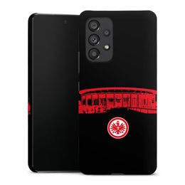 DeinDesign Galaxy A53 5G Handy Premium Case Smartphone Handyh&uuml;lle Schutzh&uuml;lle matt Eintracht Frankfurt Stadium Official Licensed Product Premium Case
