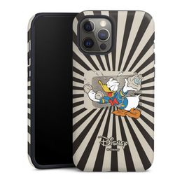 DeinDesign iPhone 12 Pro Handy Panzer Handyh&uuml;lle robuste Outdoor H&uuml;lle Schutzh&uuml;lle matt Official Licensed Product Donald Duck Disney Tough Case