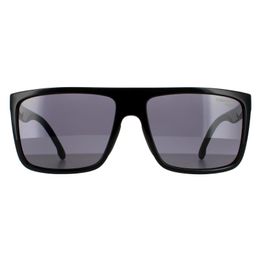 Carrera Rectangle Mens Schwarz Grau Sonnenbrille