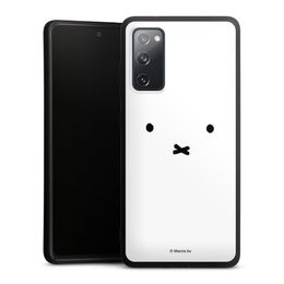 DeinDesign Galaxy S20 FE Handy Premium Silikon H&uuml;lle Handyh&uuml;lle schwarz Case Dick Bruna Rabbit Miffy Silikon Premium Case