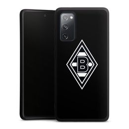 DeinDesign Galaxy S20 FE Handy Premium Silikon H&uuml;lle Handyh&uuml;lle schwarz Case Coat Of Arms Gladbach Borussia M&ouml;nchengladbach Silikon Premium Case