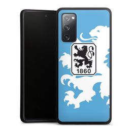 DeinDesign Galaxy S20 FE Handy Premium Silikon H&uuml;lle Handyh&uuml;lle schwarz Case Official Licensed Product Tsv 1860 M&uuml;nchen Coat Of Arms Silikon Premium Case