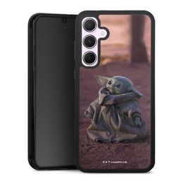 DeinDesign Galaxy A55 5G Handy Gallery Case Handyh&uuml;lle 9H Geh&auml;rtetes Glas R&uuml;ckseite H&uuml;lle The Child Star Wars Baby Yoda Gallery Case
