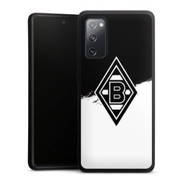 DeinDesign Galaxy S20 FE 5G Handy Premium Silikon H&uuml;lle Handyh&uuml;lle schwarz Case Bmg Borussia M&ouml;nchengladbach Gladbach Silikon Premium Case
