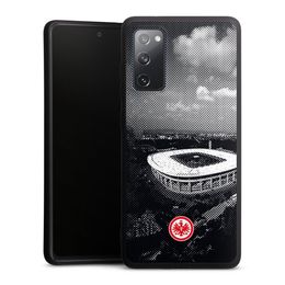 DeinDesign Galaxy S20 FE Handy Premium Silikon H&uuml;lle Handyh&uuml;lle schwarz Case Sge Stadium Eintracht Frankfurt Silikon Premium Case