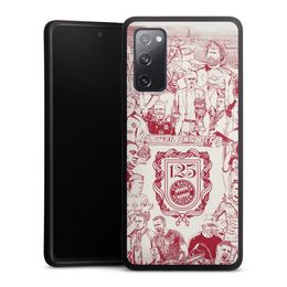 DeinDesign Galaxy S20 FE Handy Premium Silikon H&uuml;lle Handyh&uuml;lle schwarz Case Fcb 125 Jahre Fc Bayern M&uuml;nchen Official Licensed Product Silikon Premium Case