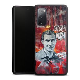 DeinDesign Galaxy S20 FE Handy Premium Silikon H&uuml;lle Handyh&uuml;lle schwarz Case 1. Fck 1. Fc Kaiserslautern Fritz Walter Silikon Premium Case