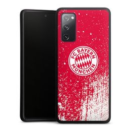 DeinDesign Galaxy S20 FE Handy Premium Silikon H&uuml;lle Handyh&uuml;lle schwarz Case Fcb Official Licensed Product Fc Bayern M&uuml;nchen Silikon Premium Case