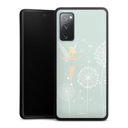 DeinDesign Galaxy S20 FE Handy Premium Silikon H&uuml;lle Handyh&uuml;lle schwarz Case Dandelion Disney Tinkerbells Silikon Premium Case
