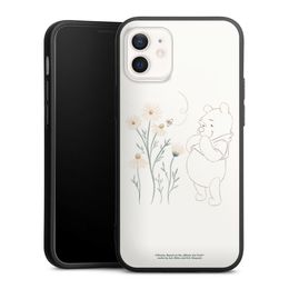 DeinDesign iPhone 12 mini Handy Premium Silikon H&uuml;lle Handyh&uuml;lle schwarz Case Disney Bee Winnie The Pooh Silikon Premium Case