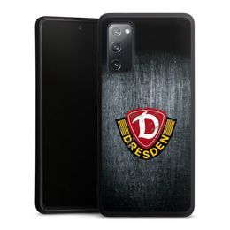 DeinDesign Galaxy S20 FE Handy Premium Silikon H&uuml;lle Handyh&uuml;lle schwarz Case Sg Dynamo Dresden Official Licensed Product Sgd Silikon Premium Case