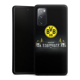 DeinDesign Galaxy S20 FE Handy Premium Silikon H&uuml;lle Handyh&uuml;lle schwarz Case Borussia Dortmund Bvb Stadium Silikon Premium Case