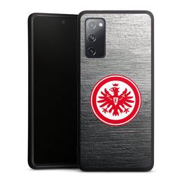 DeinDesign Galaxy S20 FE Handy Premium Silikon H&uuml;lle Handyh&uuml;lle schwarz Case Sge Eintracht Frankfurt Logo Silikon Premium Case