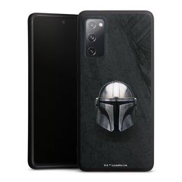 DeinDesign Galaxy S20 FE Handy Premium Silikon H&uuml;lle Handyh&uuml;lle schwarz Case The Mandalorian Official Licensed Product Star Wars Silikon Premium Case
