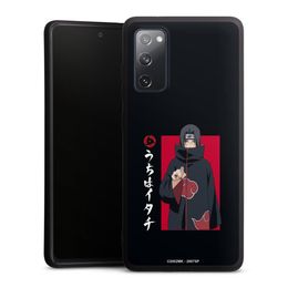 DeinDesign Galaxy S20 FE 5G Handy Premium Silikon H&uuml;lle Handyh&uuml;lle schwarz Case Itachi Uchiha Official Licensed Product Naruto Shippuden Silikon Premium Case