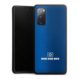 DeinDesign Galaxy S20 FE Handy Premium Silikon H&uuml;lle Handyh&uuml;lle schwarz Case Hsv Logo Official Licensed Product Silikon Premium Case