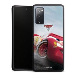 DeinDesign Galaxy S20 FE Handy Premium Silikon H&uuml;lle Handyh&uuml;lle schwarz Case Official Licensed Product Cars Lightning Mcqueen 95 Silikon Premium Case
