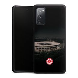 DeinDesign Galaxy S20 FE Handy Premium Silikon H&uuml;lle Handyh&uuml;lle schwarz Case Eintracht Frankfurt Official Licensed Product Stadium Silikon Premium Case
