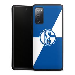 DeinDesign Galaxy S20 FE 5G Handy Premium Silikon H&uuml;lle Handyh&uuml;lle schwarz Case Bundesliga Official Licensed Product Fc Schalke 04 Silikon Premium Case