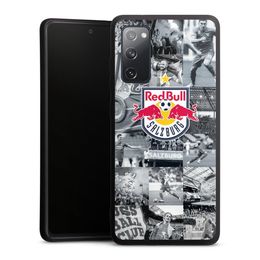 DeinDesign Galaxy S20 FE 5G Handy Premium Silikon H&uuml;lle Handyh&uuml;lle schwarz Case Red Bull Fc Red Bull Salzburg Salzburg Silikon Premium Case