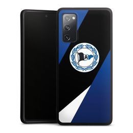 DeinDesign Galaxy S20 FE Handy Premium Silikon H&uuml;lle Handyh&uuml;lle schwarz Case Arminia Bielefeld Official Licensed Product Dsc Silikon Premium Case