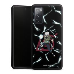 DeinDesign Galaxy S20 FE Handy Premium Silikon H&uuml;lle Handyh&uuml;lle schwarz Case Kakashi Naruto Shippuden Official Licensed Product Silikon Premium Case