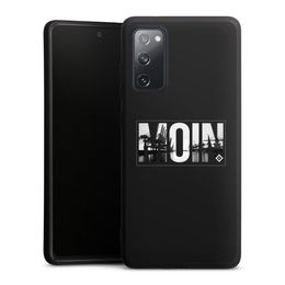 DeinDesign Galaxy S20 FE Handy Premium Silikon H&uuml;lle Handyh&uuml;lle schwarz Case Official Licensed Product Hamburger Sv Hsv Silikon Premium Case