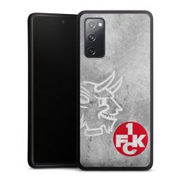 DeinDesign Galaxy S20 FE Handy Premium Silikon H&uuml;lle Handyh&uuml;lle schwarz Case 1. Fc Kaiserslautern Devil 1. Fck Silikon Premium Case