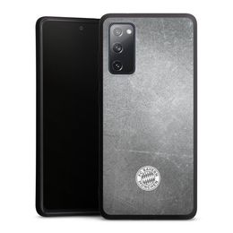 DeinDesign Galaxy S20 FE 5G Handy Premium Silikon H&uuml;lle Handyh&uuml;lle schwarz Case Concrete Fcb Fc Bayern M&uuml;nchen Silikon Premium Case