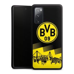 DeinDesign Galaxy S20 FE 5G Handy Premium Silikon H&uuml;lle Handyh&uuml;lle schwarz Case Bvb Stadium Borussia Dortmund Silikon Premium Case