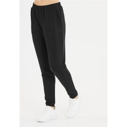 Sporthose Endurance "Jade", Herren, Gr. 34, EURO-Gr&ouml;&szlig;en, schwarz, 51% Polyester, 44% Modal, 5% Elasthan, unifarben, lang, Hosen Sporthose, aus superweicher Materialmischung