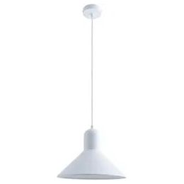 Paco Home Pendelleuchte "CLAIRE", wei&szlig;, 1, &Oslash; 34,7cm H: 24cm, Leuchten, H&auml;ngelampe Esszimmer K&uuml;chenlampe H&auml;ngend Esstischlampe Matt E27, Pendelleuchte