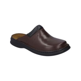 Hausschuh Josef Seibel "Max", Herren, Gr. 40, braun, Obermaterial: 100% Sonstiges Material (Ananasfaser) AM_PF ., Schuhe Hausschuh